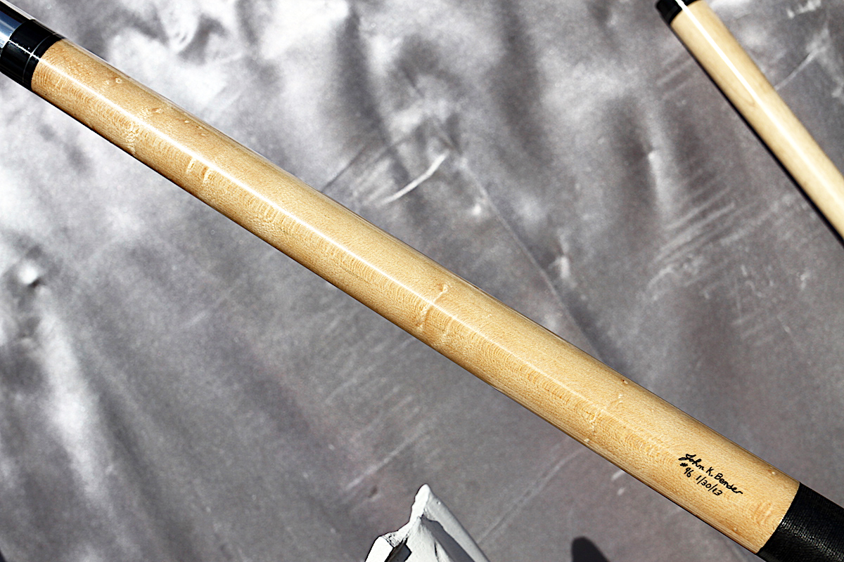 John Bender – SOLD – Cornerstone Custom Cues|Billiard & Pool Cues