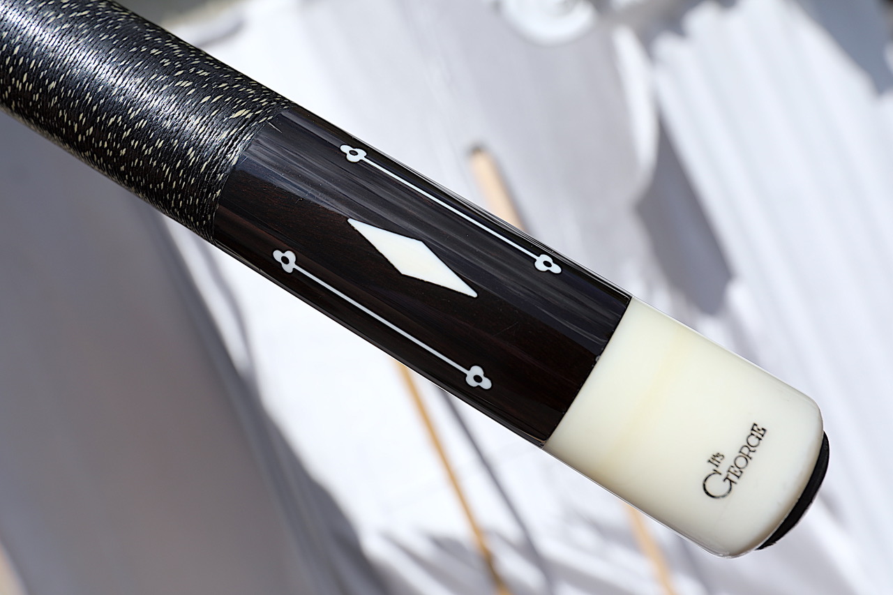 It’s George – SOLD – Cornerstone Custom Cues|Billiard & Pool Cues