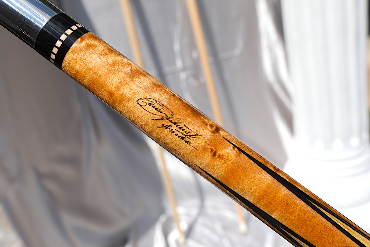 Ginacue – SOLD – Cornerstone Custom Cues|Billiard & Pool Cues