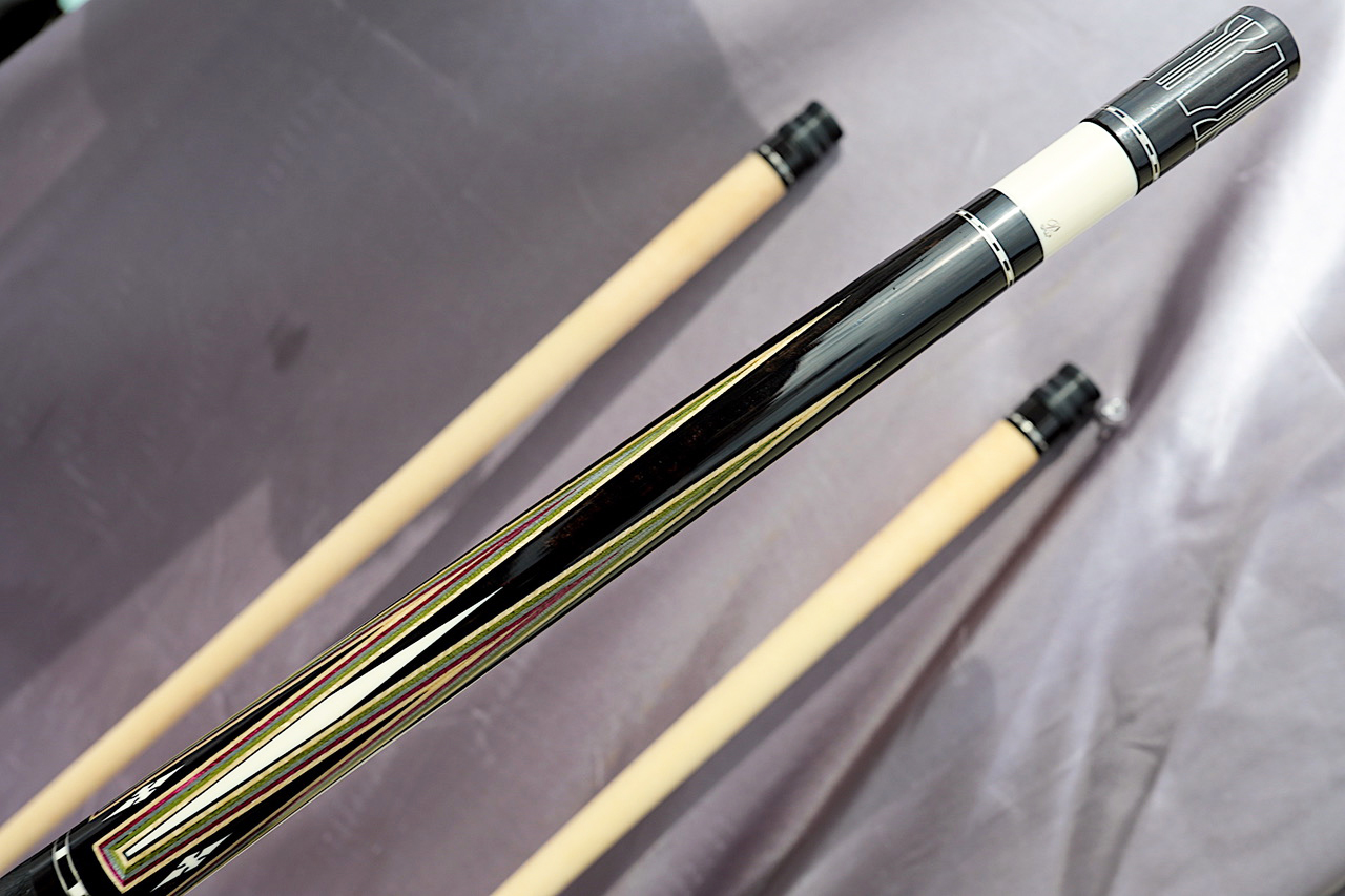 Richard Black – SOLD – Cornerstone Custom Cues|Billiard & Pool Cues